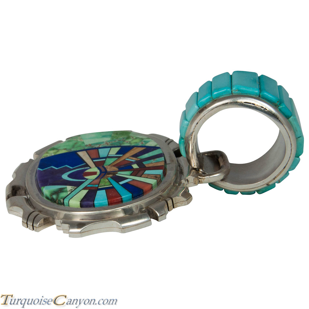 Navajo Native American Carico Lake Pendant by Calvin Desson SKU224711 ...